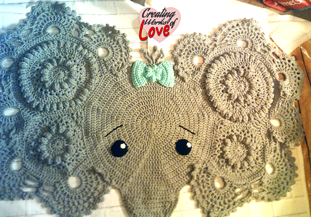 Ravelry: Jennifermac4253's Elephant Rug/Blanket