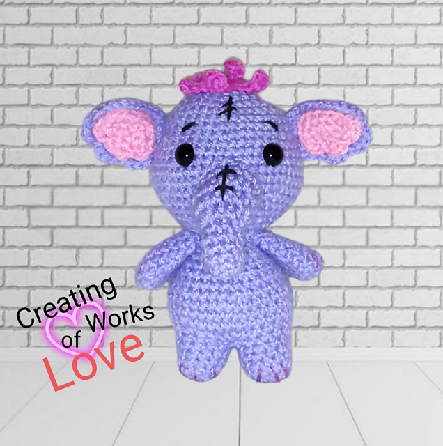 Ravelry: Mini Heffalump Lumpy pattern by Jennifer MacEwen