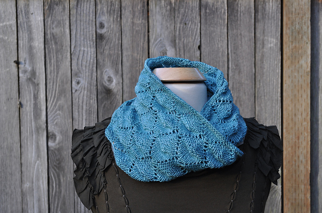Ravelry: Chirality Wrap Scarf pattern by Jennifer Chase-Rappaport