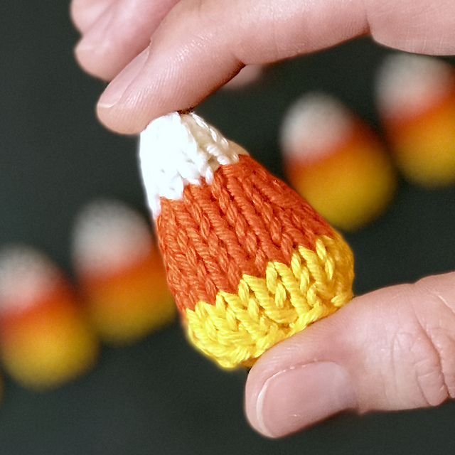 Ravelry: Mini Candy Corn Cutie pattern by Jeremy Butcher