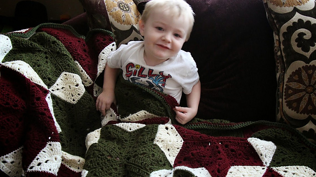 Ravelry: Jesikay's Christmas Star Afghan