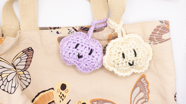 Ravelry: Cloud Bag Charm pattern by Jesscrafting