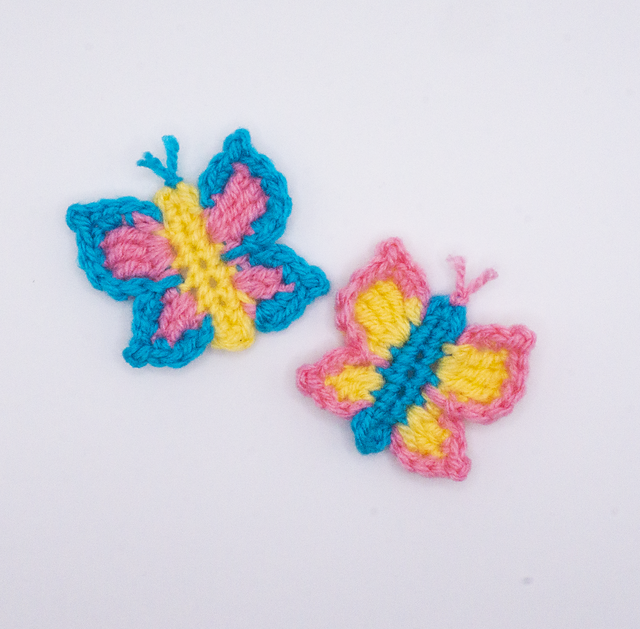 Ravelry: Butterfly Applique pattern by Jesscrafting