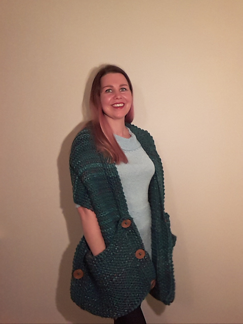 Ravelry: Chattanooga Hygge Convertible Shawl pattern by Jessica Fore