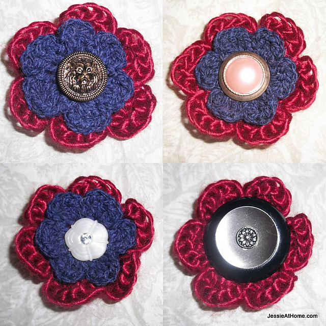 Ravelry: Vintage Button Re~Make pattern by Jessie Rayot