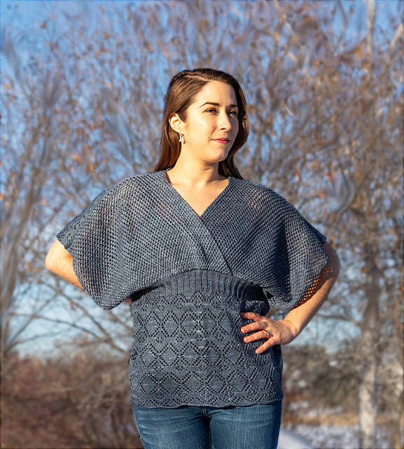 Ravelry: Diamonds Pullover pattern by Brooke Nico