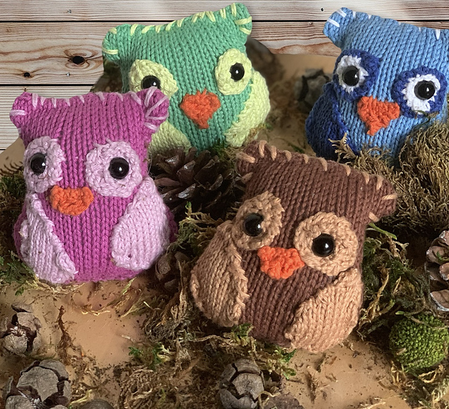 Ravelry: Owls pattern by Jessica Hansen