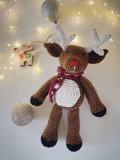 Ravelry: Ronald the Reindeer pattern by Jessica Aitken