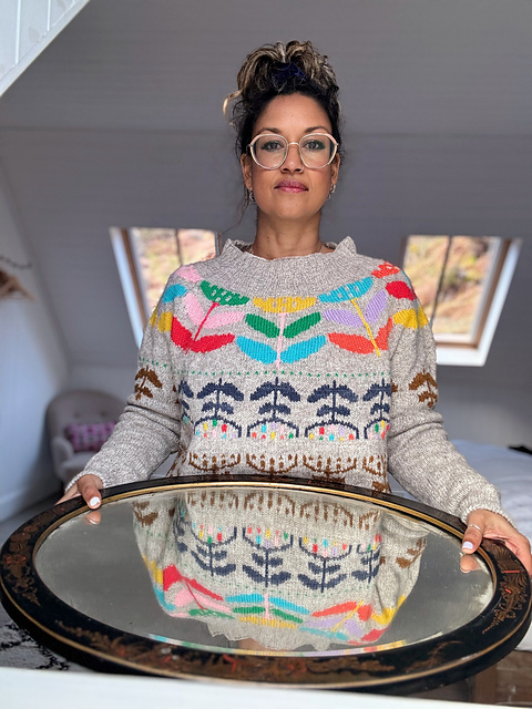 Ravelry: JetSetMill's Multi Coloured Polina pullover
