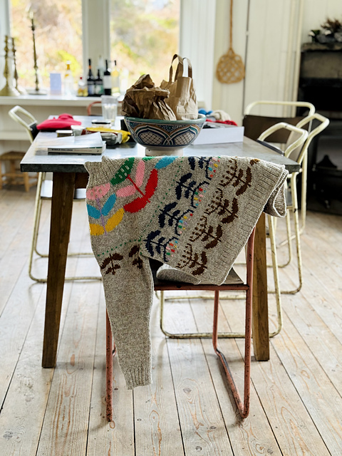 Ravelry: JetSetMill's Multi Coloured Polina pullover