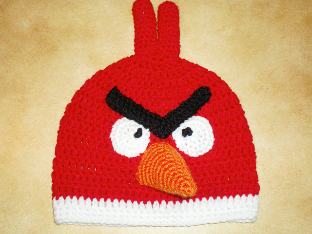 Ravelry: Upset, Upset....NO I'm Angry Beanie pattern by Jezebear Designs