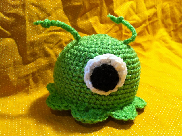 Ravelry: Future-tastic Alien Slug pattern by J Gumm