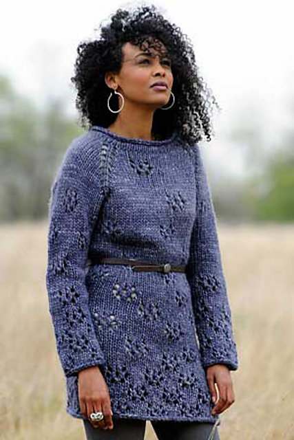 Ravelry: Snowfall Sweater pattern by Jill Draper