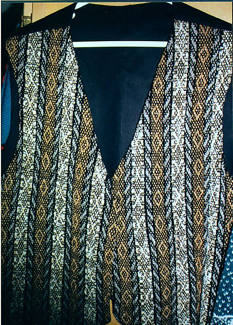Ravelry: Tapestry Vest (Machine Knitting) pattern by Jill Chatelain