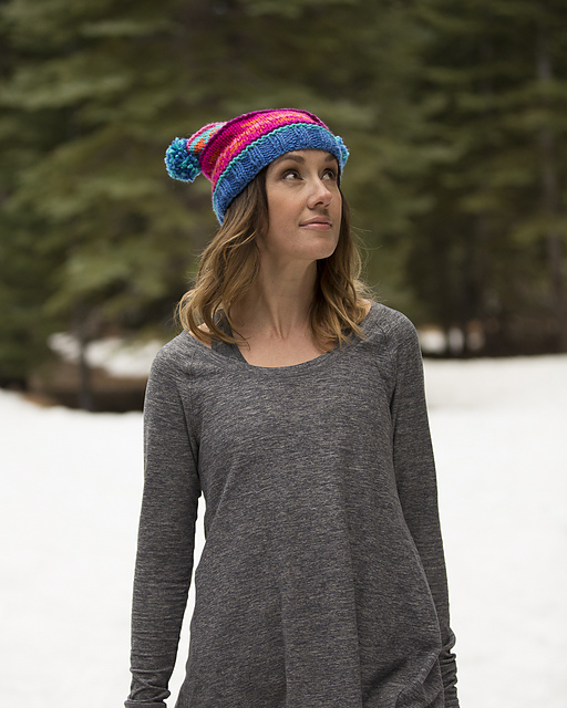 Ravelry: Whimsical Ski Hat pattern by Marly Bird
