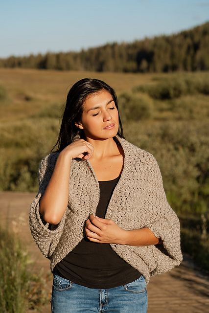 Ravelry: Brown Sugar Cocoon pattern by Tamara Kelly