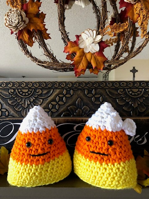 Ravelry: Carl & Carla Candy Corn pattern by Jamie Lynn