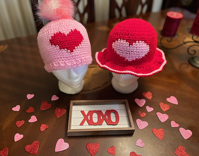 Ravelry: Have a Heart Hats pattern by Jamie Lynn