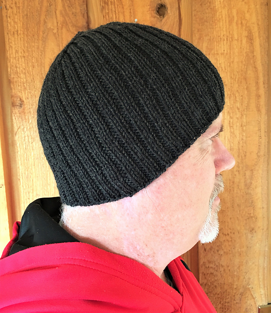 Ravelry: Bill's Ribbed Hat pattern by Joan Laws