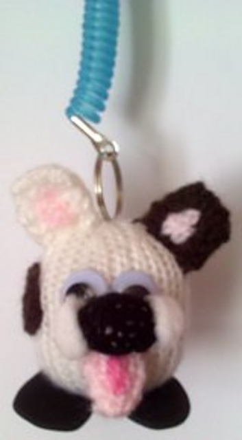 Ravelry: Dog - Key Ring pattern by Joanna Owens