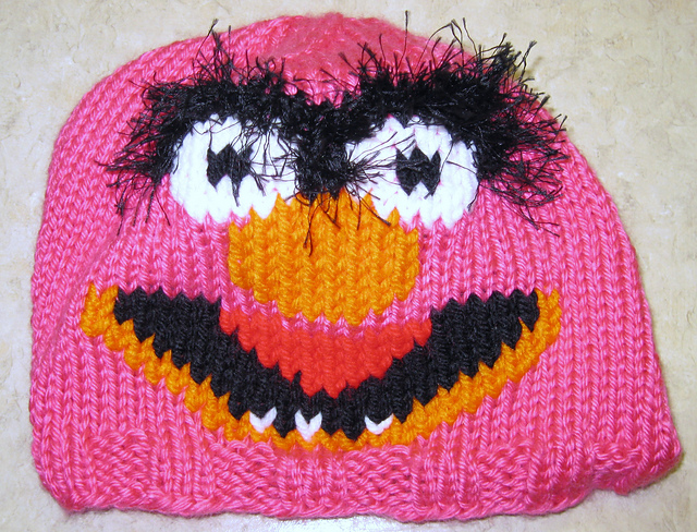 Ravelry: Animal Muppet Chart and Beanie Pattern pattern by Jobie Speck