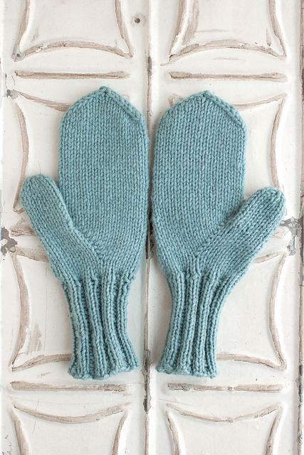 Ravelry: Basic Classic Worsted Mittens pattern by Jocelyn Tunney