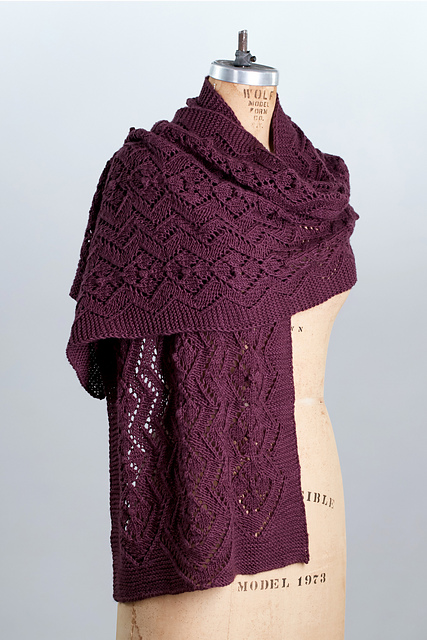 Ravelry: Bayne Scarf pattern by Jocelyn Tunney