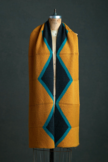 Ravelry: Rosicrucian Scarf pattern by Jocelyn Tunney