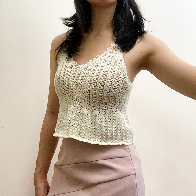 Ravelry: Meisa Top pattern by Jocelyn Ng