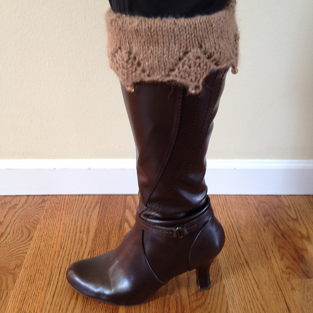 Ravelry: Beaded Beauty Boot Toppers pattern by Jody McBee