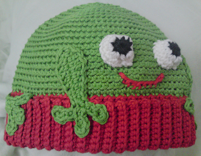Ravelry: Frog Beanie pattern by Ryan Hollist