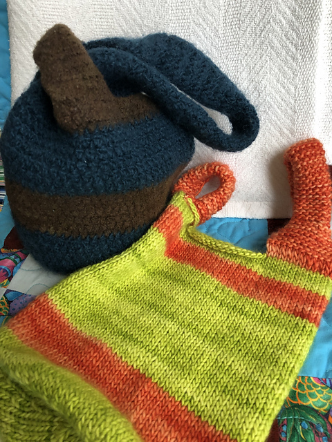 Ravelry: Felted Dumpling Knot Bag (knit) pattern by Jody Francis