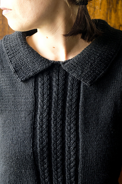 Ravelry: Basic Black Sweater pattern by kraftling