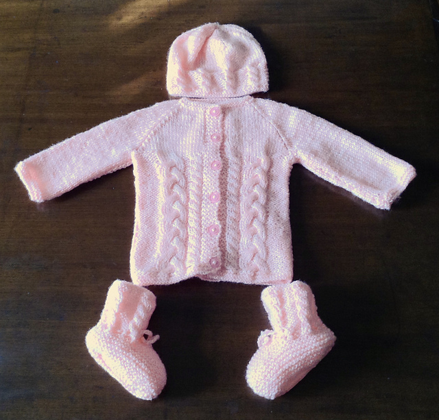 Ravelry: Easy baby set pattern by Chanchal Moktan