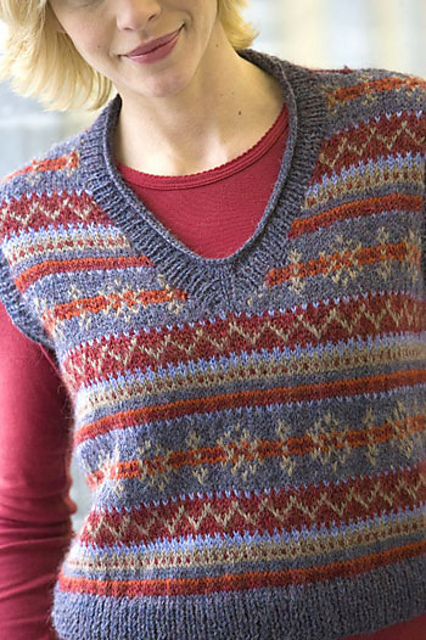 Ravelry: Fair Isle Vest pattern by Joanne Yordanou