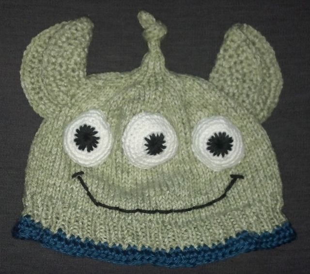 Ravelry: Little Green Man hat (inspired by Toy Story) pattern by Parker ...