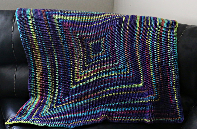 Ravelry: Aura Mountain Blanket pattern by Jonna Martinez