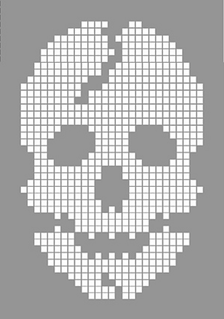 Ravelry: Skull Chart pattern by Josi Hannon Madera