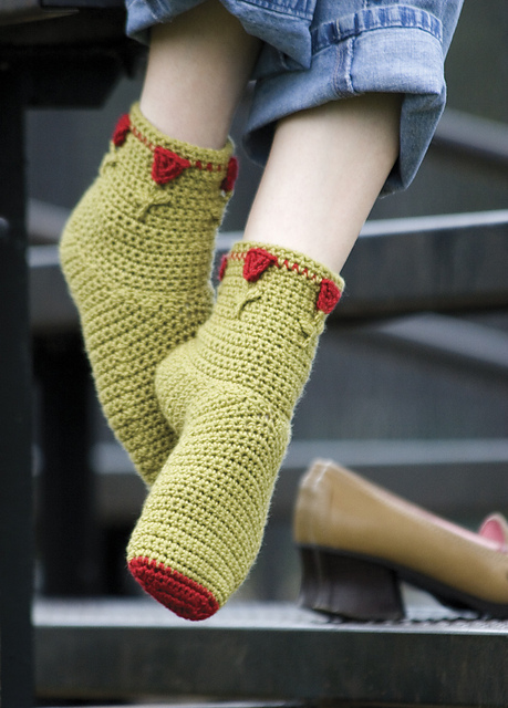 Ravelry: Tip Toe Ankle Socks pattern by Josi Hannon Madera