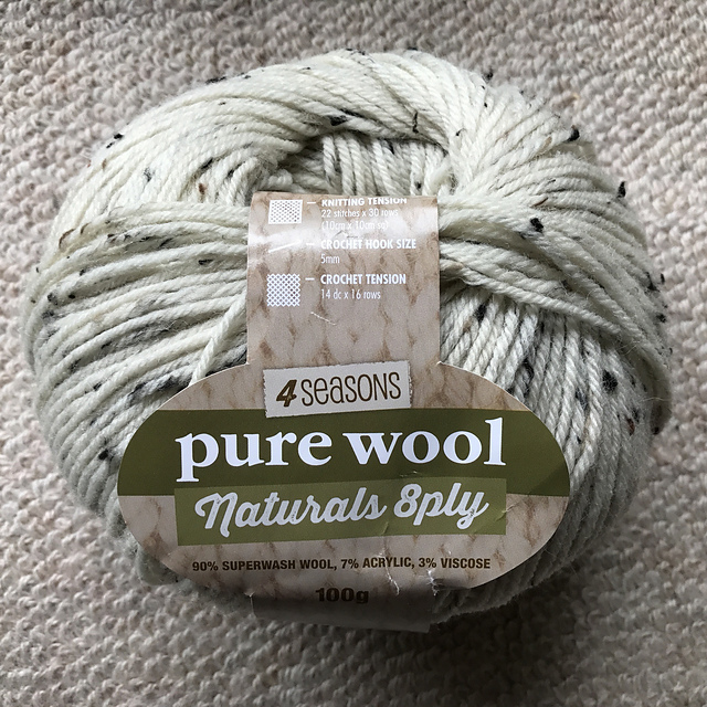 Ravelry: 4 Seasons Pure Wool Naturals 8 ply