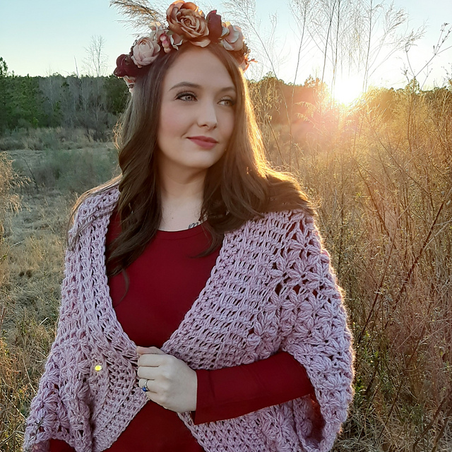 Ravelry: Cherry Blossom Cocoon pattern by Anastasia R Smith