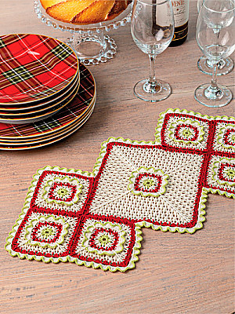 Ravelry: Holiday Table Topper pattern by Joyce Geisler