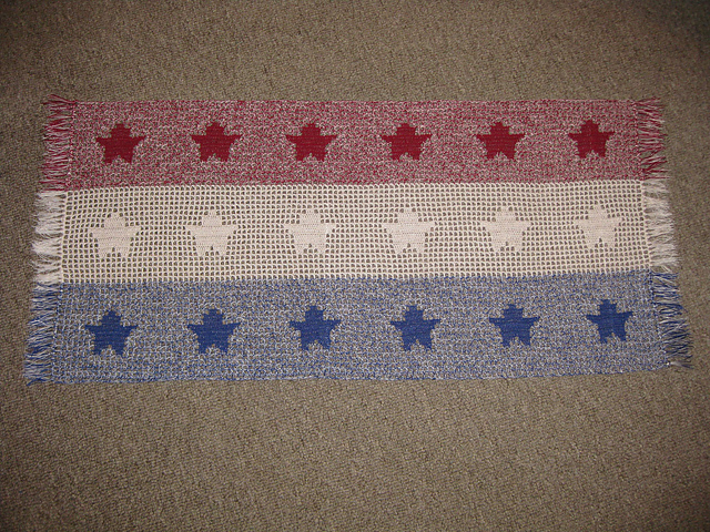 Ravelry: Americana Table Runner pattern by Joyce Geisler
