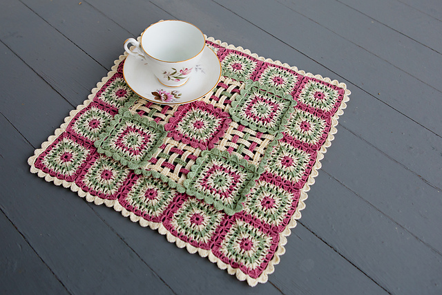 Ravelry: Victorian Square Doily pattern by Joyce Geisler
