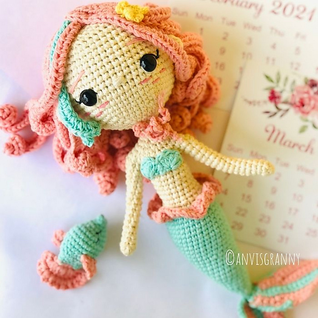 Ravelry: Pisces Mermaid Princess pattern by Joy PhamSontakke