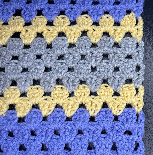 Ravelry: Granny Square Stripe pattern by Juan Ramon - (Juan The Yarn ...