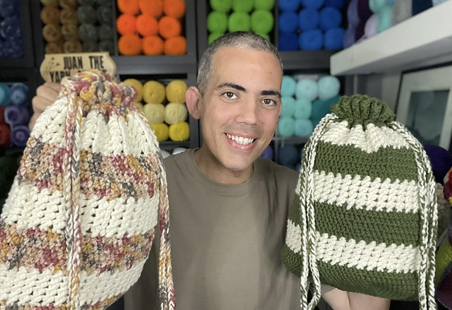 Ravelry: Joey Bag pattern by Juan Ramon - (Juan The Yarn Addict)