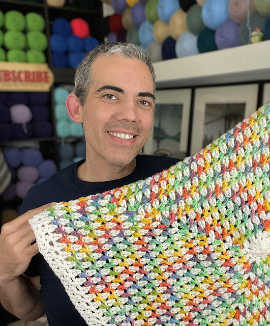 Ravelry: Twins Crossing Blanket pattern by Juan Ramon - (Juan The Yarn ...