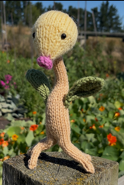 Ravelry: Bellsprout Pokemon pattern by The Knit Guru