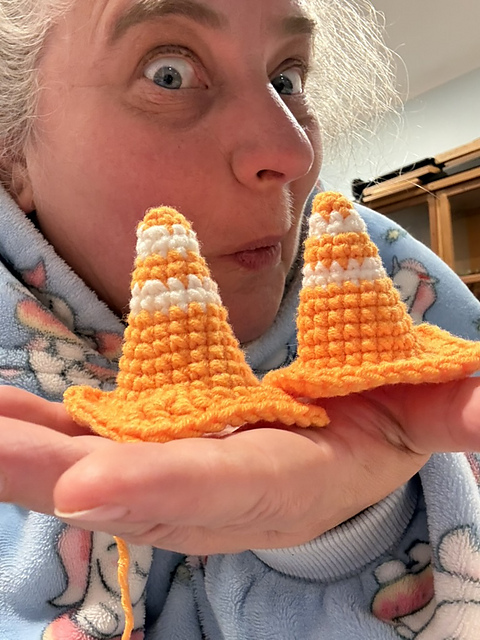 Ravelry: Road cone pattern by The Knit Guru